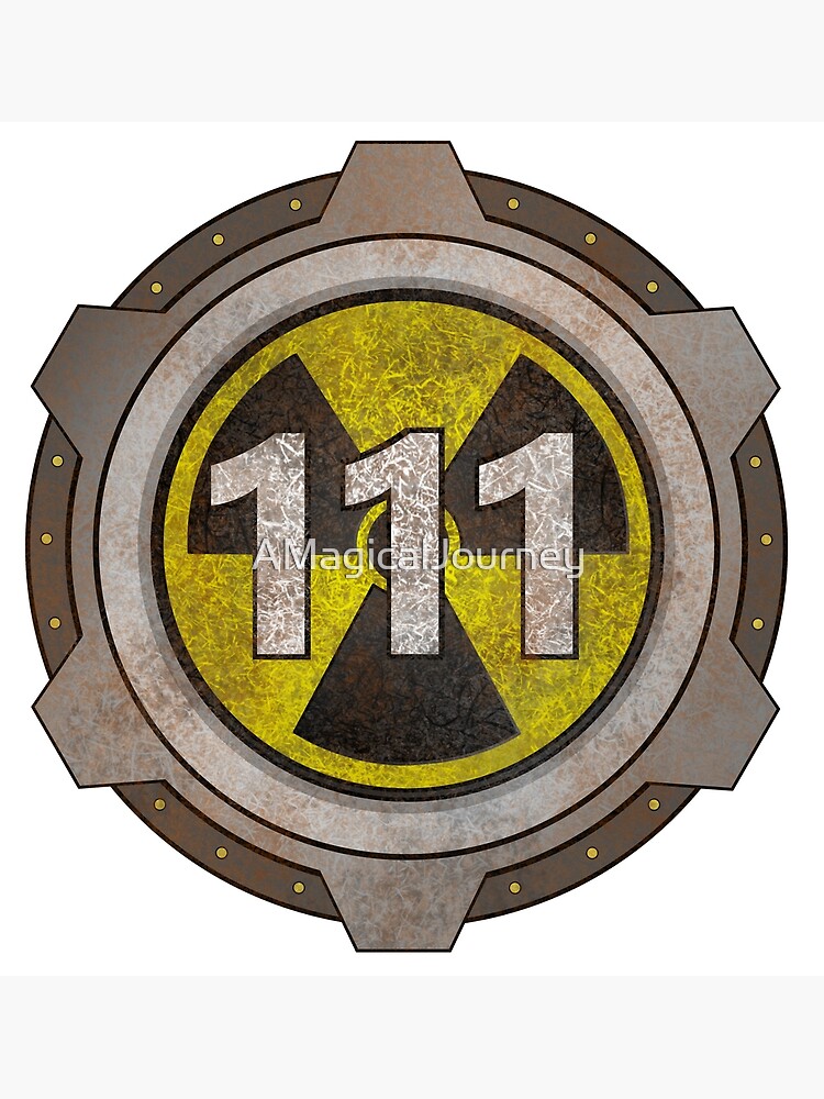 "Radioactive fallout bunker shelter (7 in binary)" Poster for Sale by ...