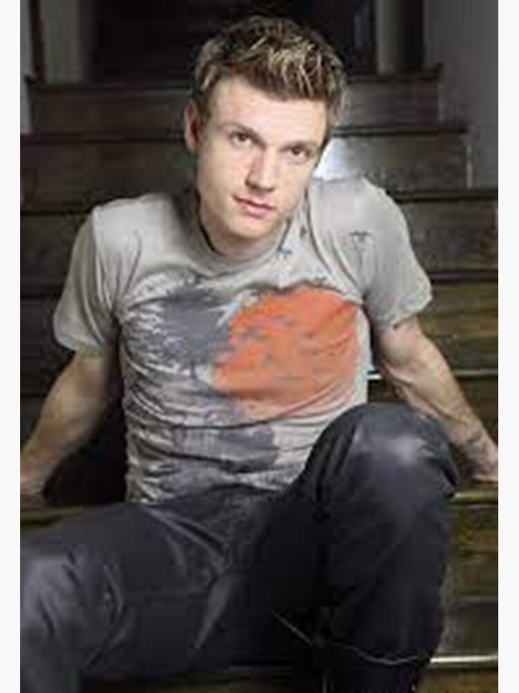 "Nick Carter - Poster" Sticker for Sale by Hogancd | Redbubble