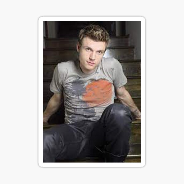 "Nick Carter - Poster" Sticker for Sale by Hogancd | Redbubble