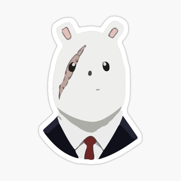 "Nezu Mr Principal " Sticker for Sale by Shobeeez | Redbubble