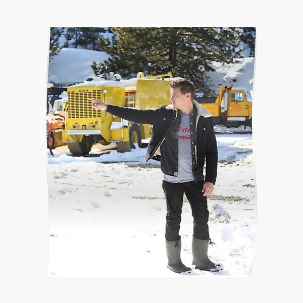 "Jeremy Renner" Poster for Sale by Mikalozan | Redbubble