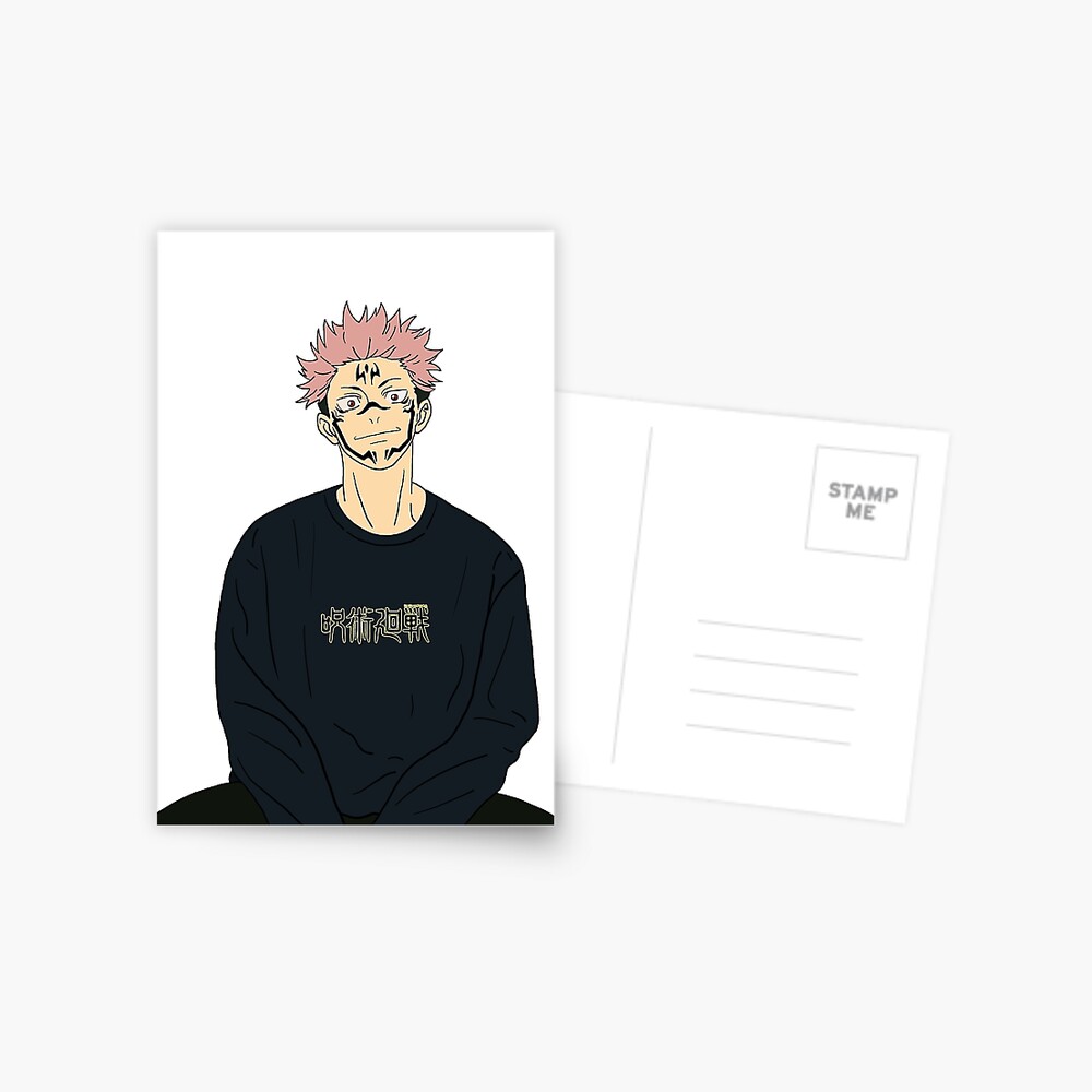 "Sukuna" Postcard for Sale by HkyuuArt | Redbubble