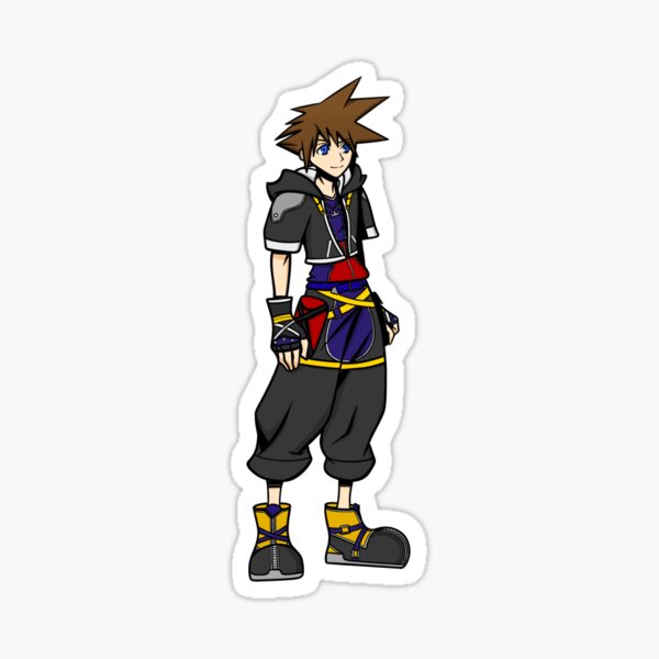 "Sora kh twewy" Sticker for Sale by PetiteBaguette | Redbubble