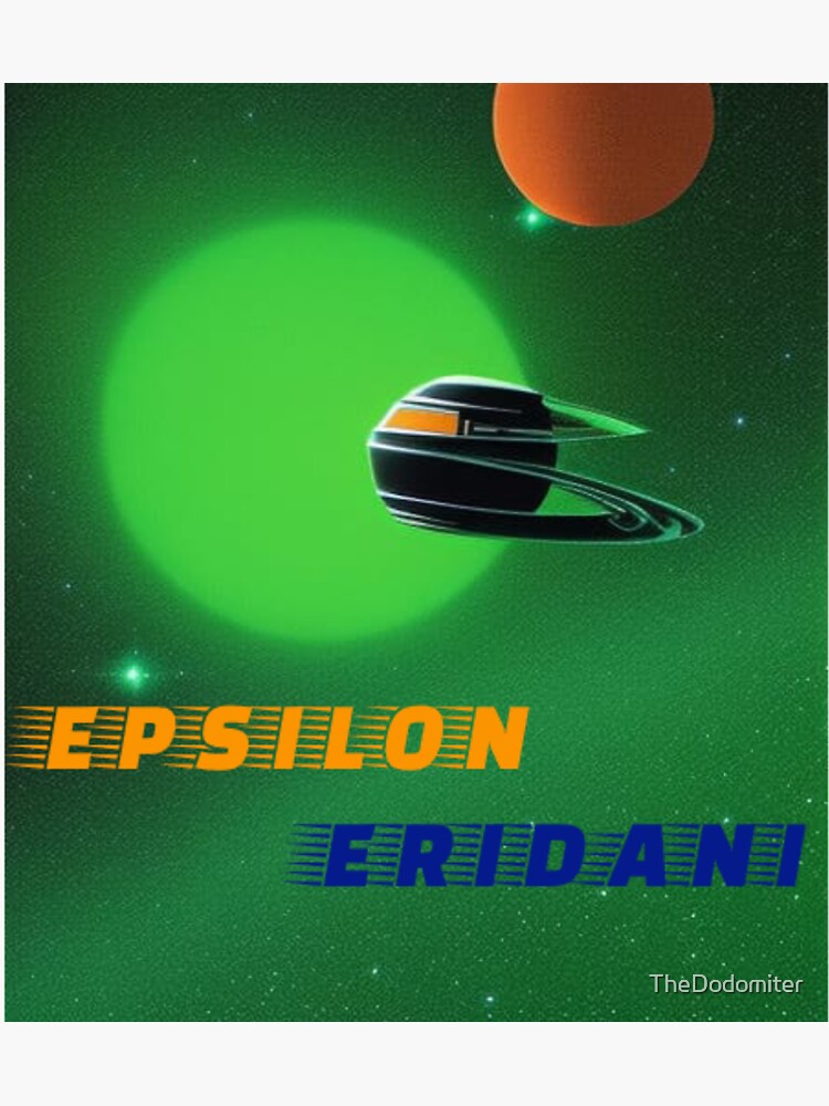 "Epsilon Eridani" Sticker for Sale by TheDodomiter | Redbubble