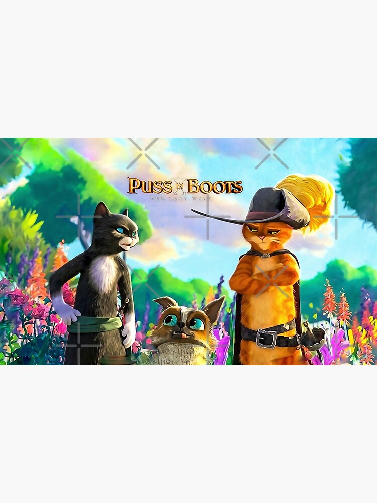 "Puss in Boots the last wish new movie photo" Poster for Sale by ...