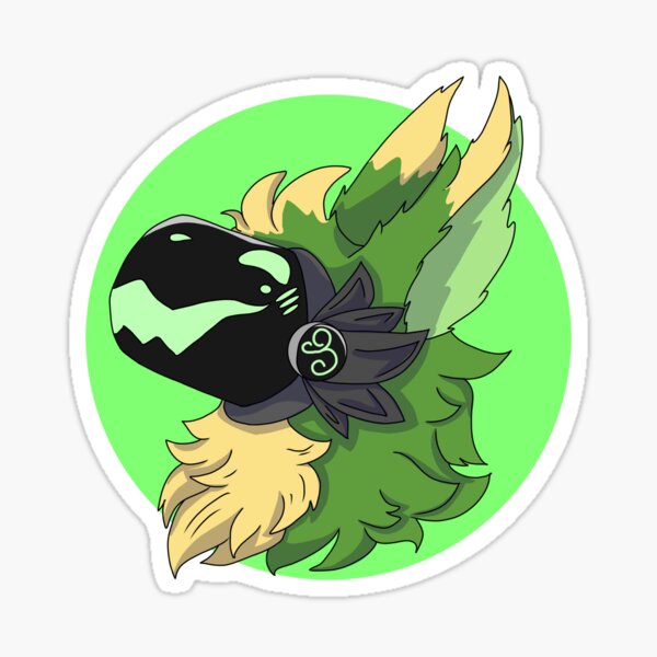 "Protogen" Sticker for Sale by glitch-fox | Redbubble