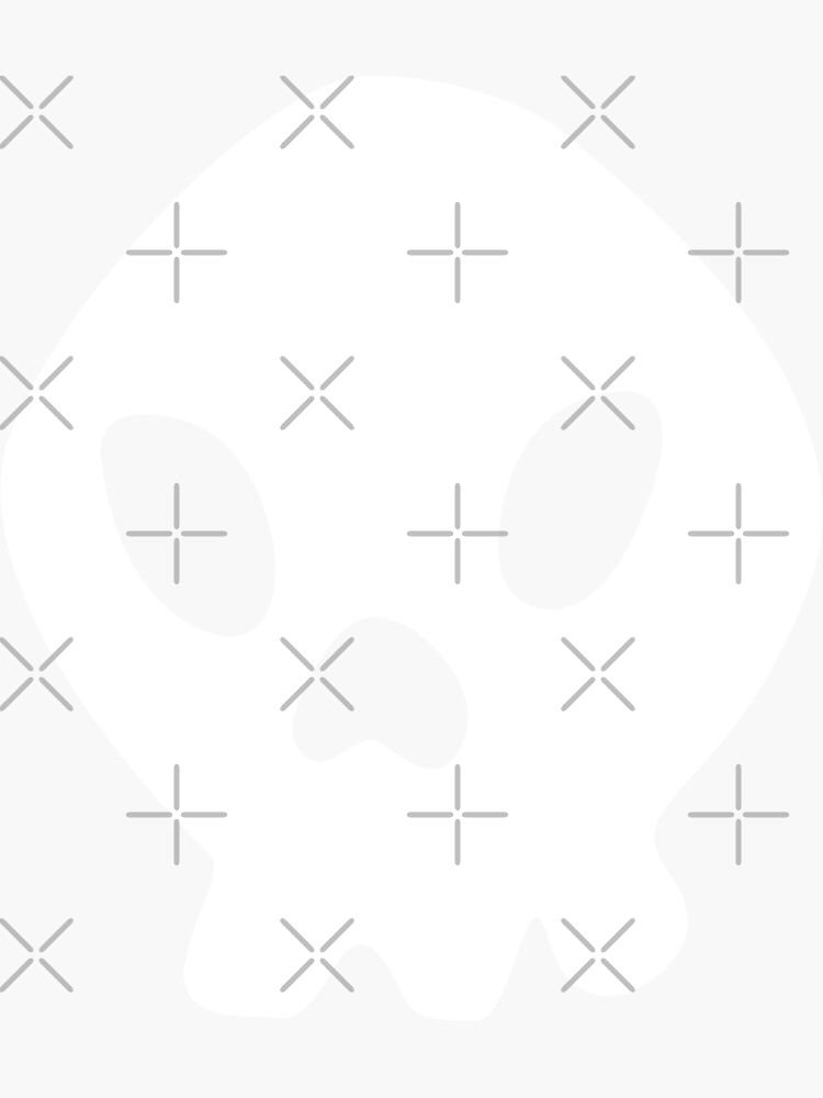 "Jimbo's skull" Sticker for Sale by cubiclecoma | Redbubble