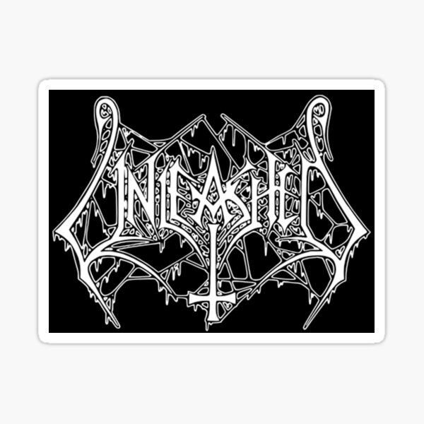 "Unleashed Logo" Sticker for Sale by ToHellAndBack8 | Redbubble