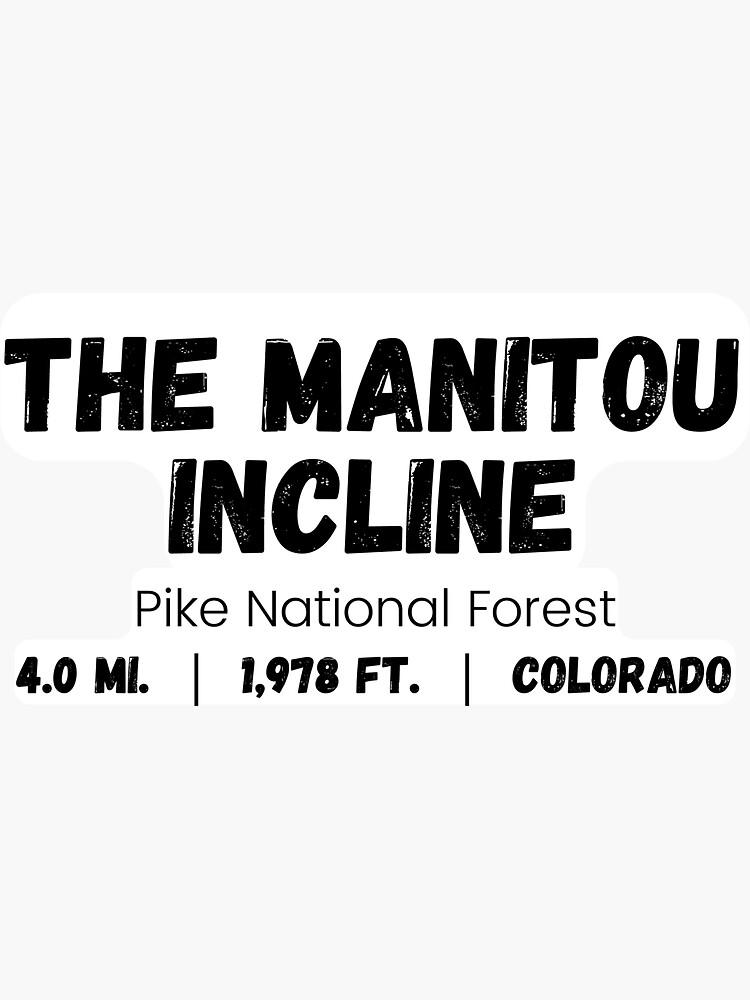 "The Manitou Incline- Pike National Forest, Colorado Hiking/Trail ...