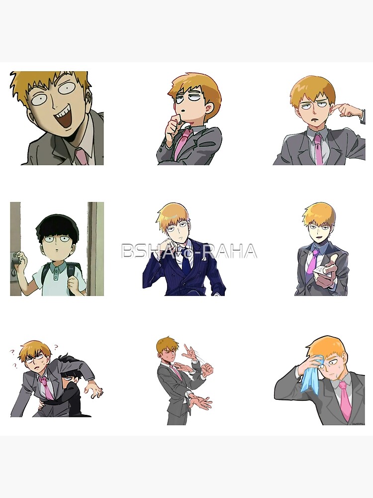 "[ Stickers pack ] Mob Psycho 100 season 2" Poster for Sale by BSHA-o ...