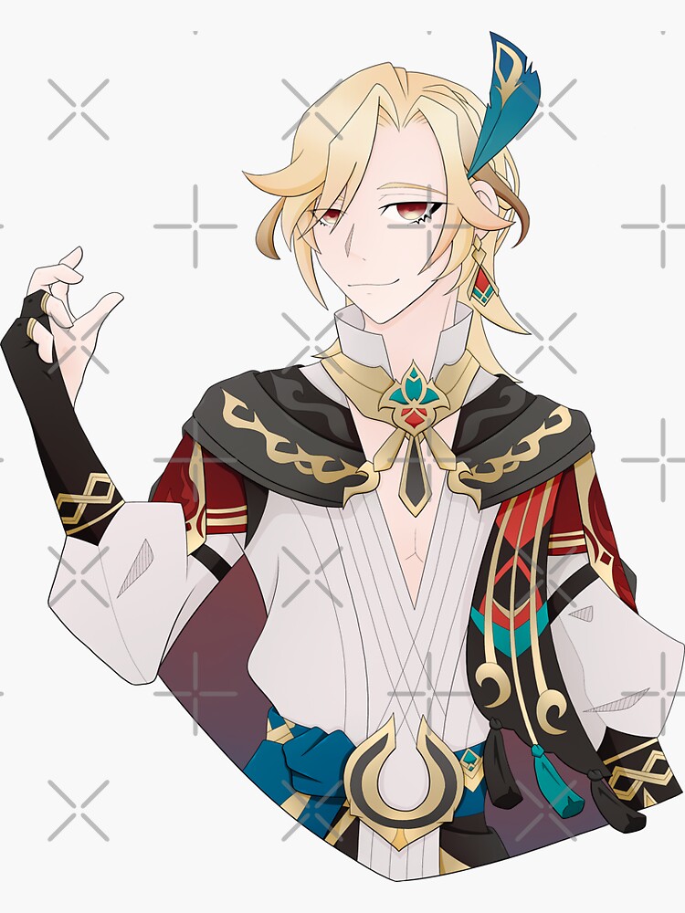 "Genshin Impact - Kaveh" Sticker for Sale by giratina13 | Redbubble