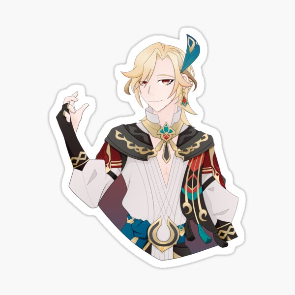 "Genshin Impact - Kaveh" Sticker for Sale by giratina13 | Redbubble