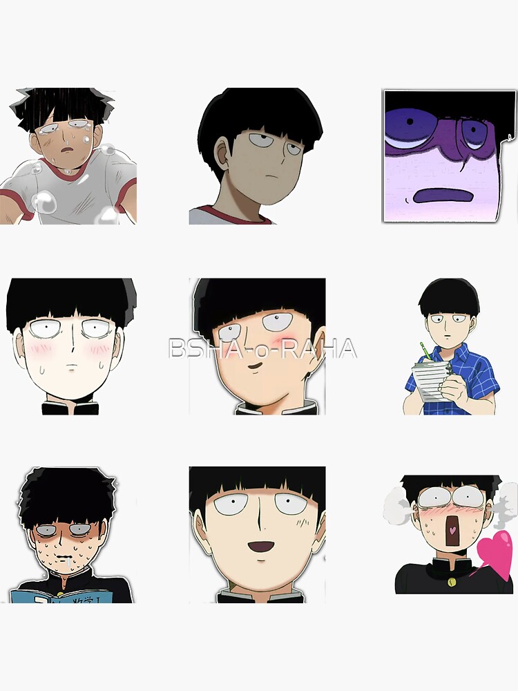 "[ Stickers pack ] Mob Psycho 100 season 2" Sticker for Sale by BSHA-o ...