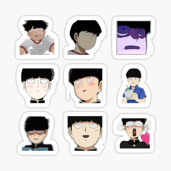 "[ Stickers pack ] Mob Psycho 100 season 2" Sticker for Sale by BSHA-o ...