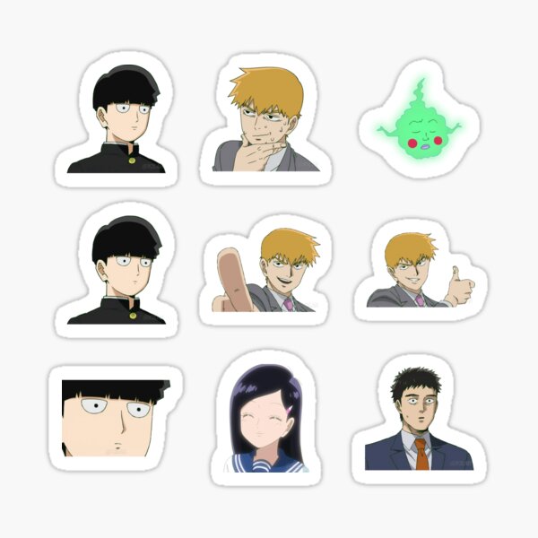 "[ Stickers pack ] Mob Psycho 100 season 2" Sticker for Sale by BSHA-o ...