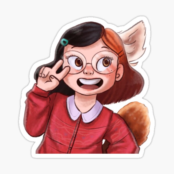 "Meilin Lee aka Mei Mei!!" Sticker for Sale by its-aure-here | Redbubble