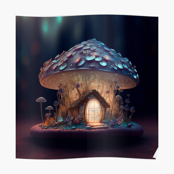 "Mushroom drawings. Amazing mushroom drawings. mushroom art" Poster for ...