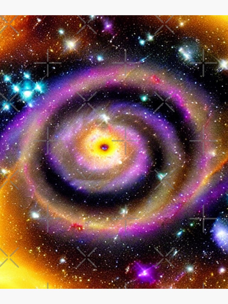 "Magical phantom spiral galaxy deep space 8" Poster for Sale by ...