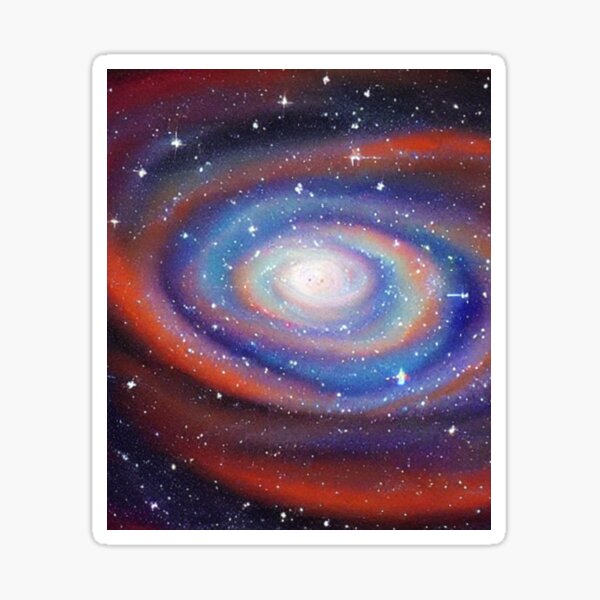 "Magical phantom spiral galaxy deep space 12" Sticker for Sale by ...