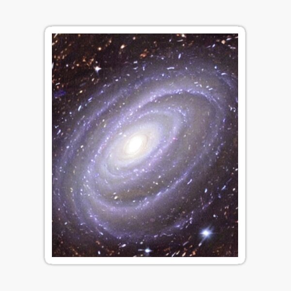 "Magical phantom spiral galaxy deep space 22" Sticker for Sale by ...