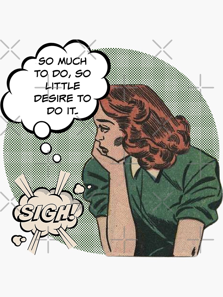 "So Much to Do, So Little Desire to Do It! Snarky Office Worker ...