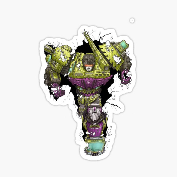 "Devastator" Sticker for Sale by Tsudo | Redbubble