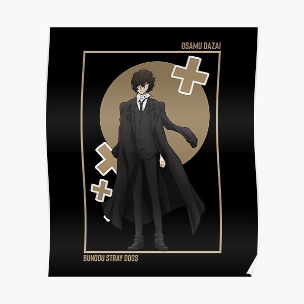"Osamu Dazai" Poster for Sale by AH1Design | Redbubble