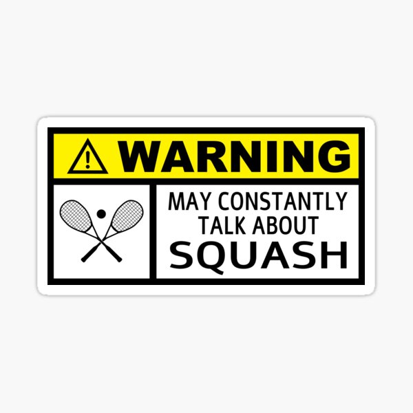 "Funny Squash Saying" Sticker for Sale by 2djazz | Redbubble