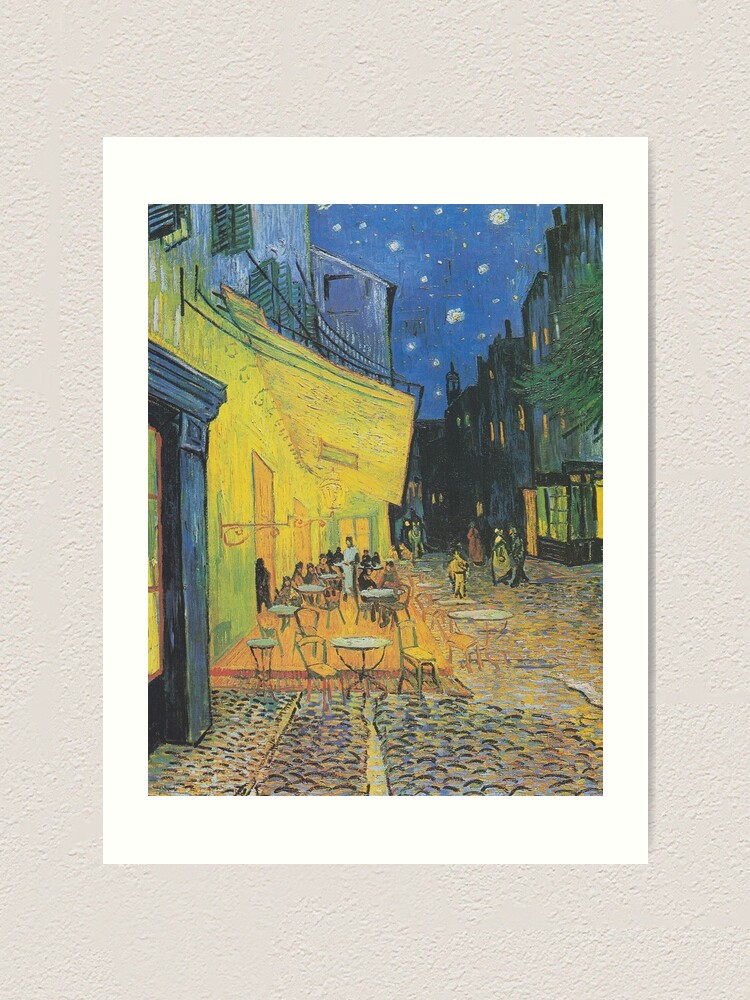 "Café Terrace at Night(The Cafe Terrace on the Place du Forum)- Vincent ...