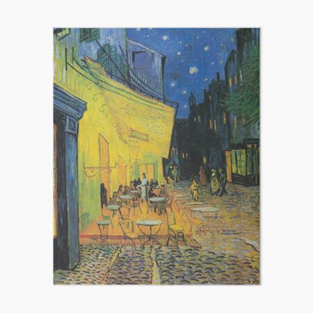 "Café Terrace at Night(The Cafe Terrace on the Place du Forum)- Vincent ...