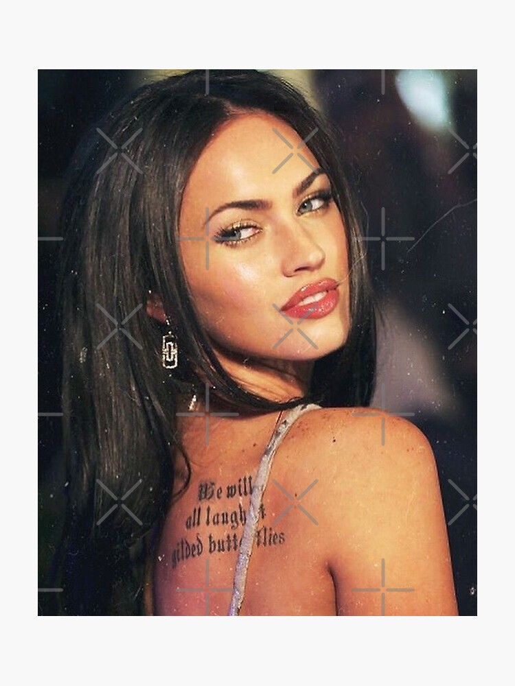 "Megan Fox" Sticker for Sale by allisonrojas | Redbubble