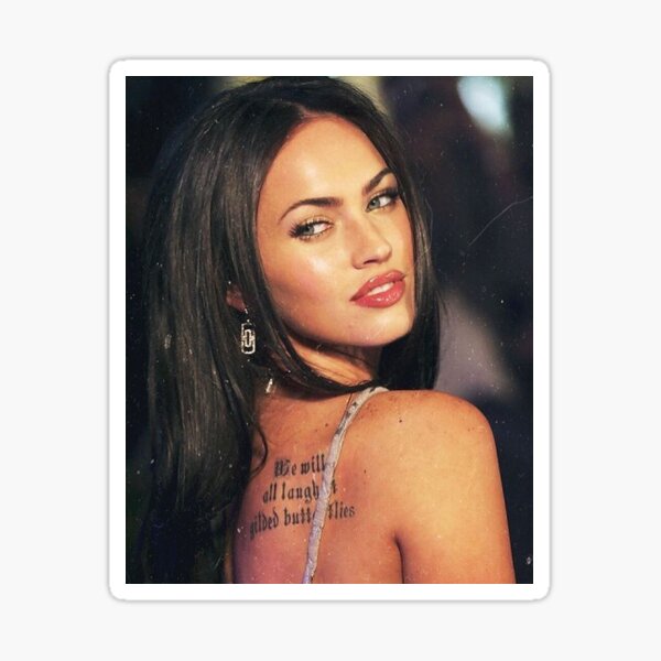 "Megan Fox" Sticker for Sale by allisonrojas | Redbubble