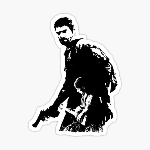 "Joel and Ellie" Sticker for Sale by MystiS | Redbubble