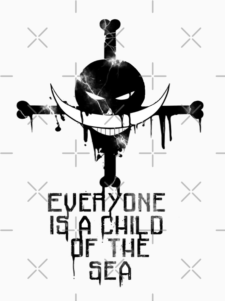 "Whitebeard Edward newgate jolly rodger (Everyone is a child of the sea ...