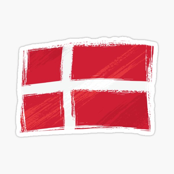 "Denmark flag" Sticker for Sale by your-flag | Redbubble