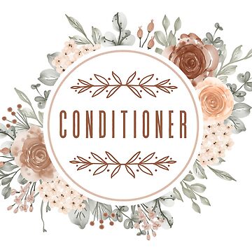 "Conditioner Label" Sticker for Sale by HopefulFlower | Redbubble