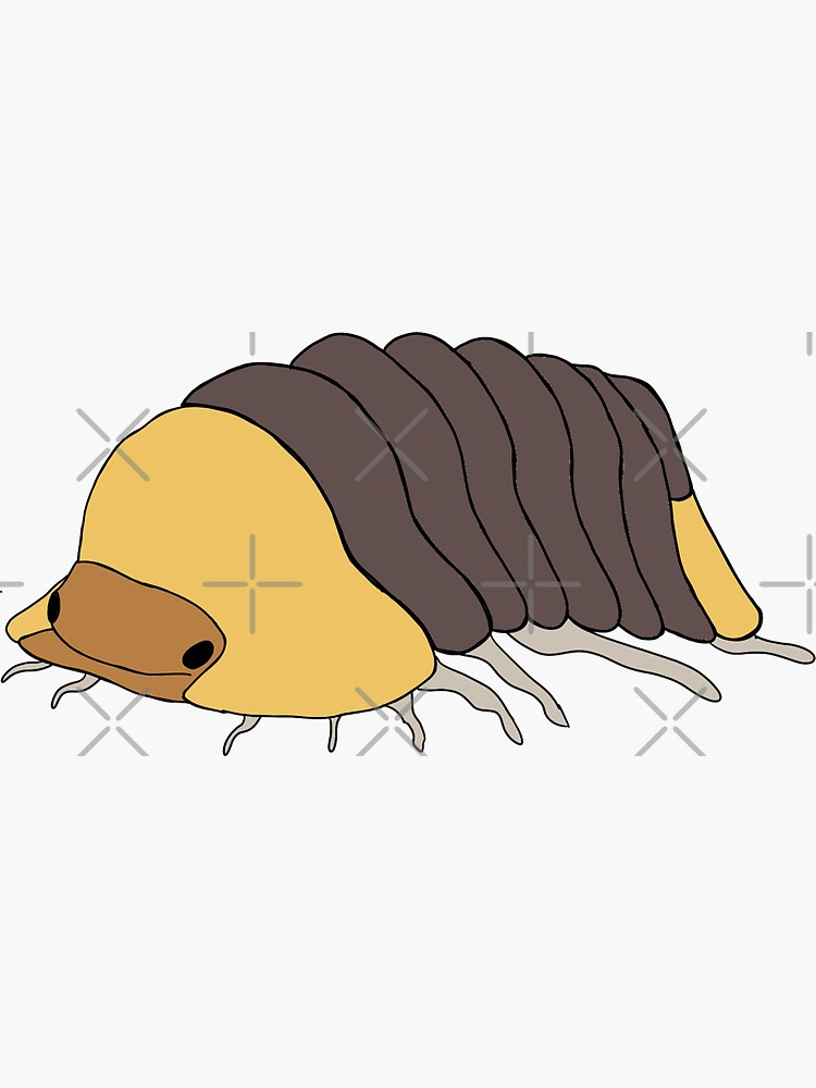 "Rubber ducky isopod" Sticker for Sale by evren07 | Redbubble