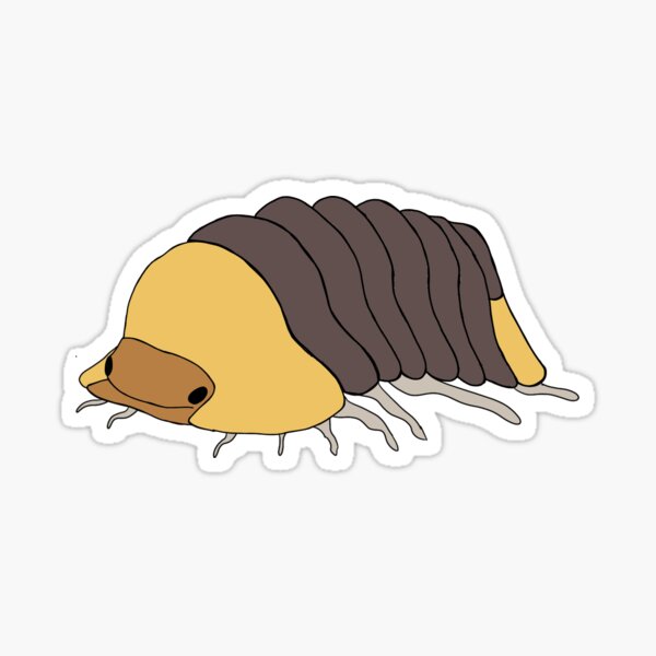 "Rubber ducky isopod" Sticker for Sale by evren07 | Redbubble