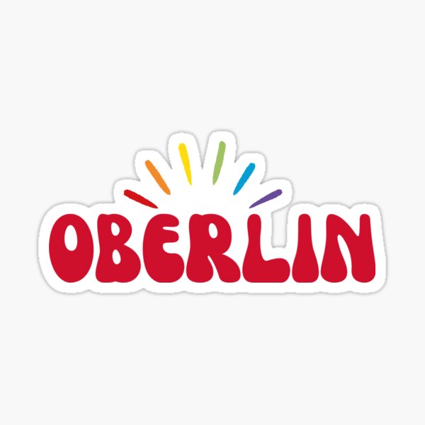 "oberlin rainbow" Sticker for Sale by djmiller930 | Redbubble