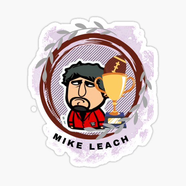 "Honor to Mike Leach" Sticker for Sale by Prilidiarts | Redbubble