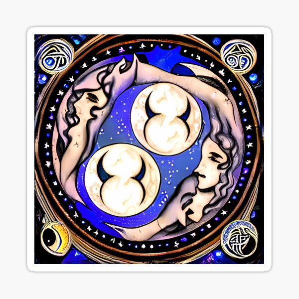 "Celestial moons goddess" Sticker for Sale by BigBrainArtwork | Redbubble