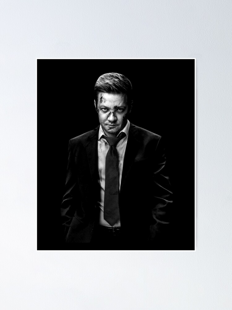 "Jeremy Renner" Poster for Sale by Mikalozan | Redbubble