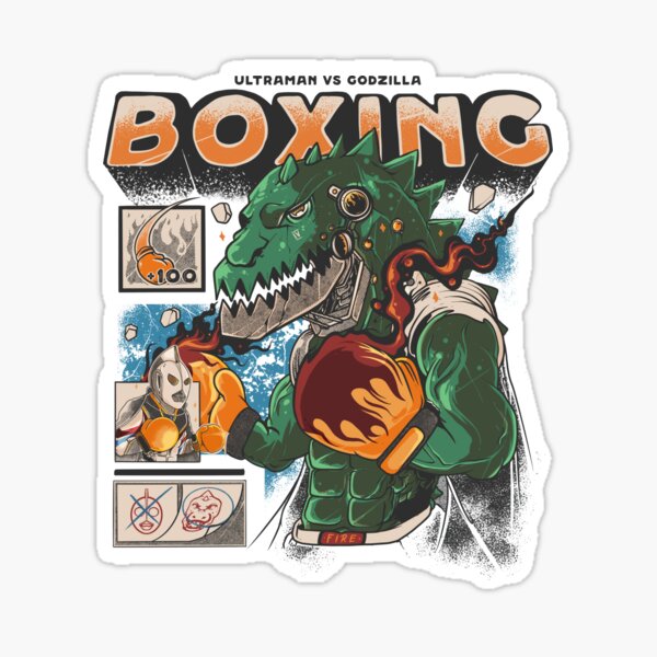 "MONSTER BOXING" Sticker for Sale by hanifuadzy | Redbubble
