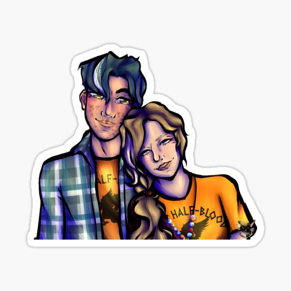 "Percabeth" Sticker for Sale by RiordanverseG | Redbubble