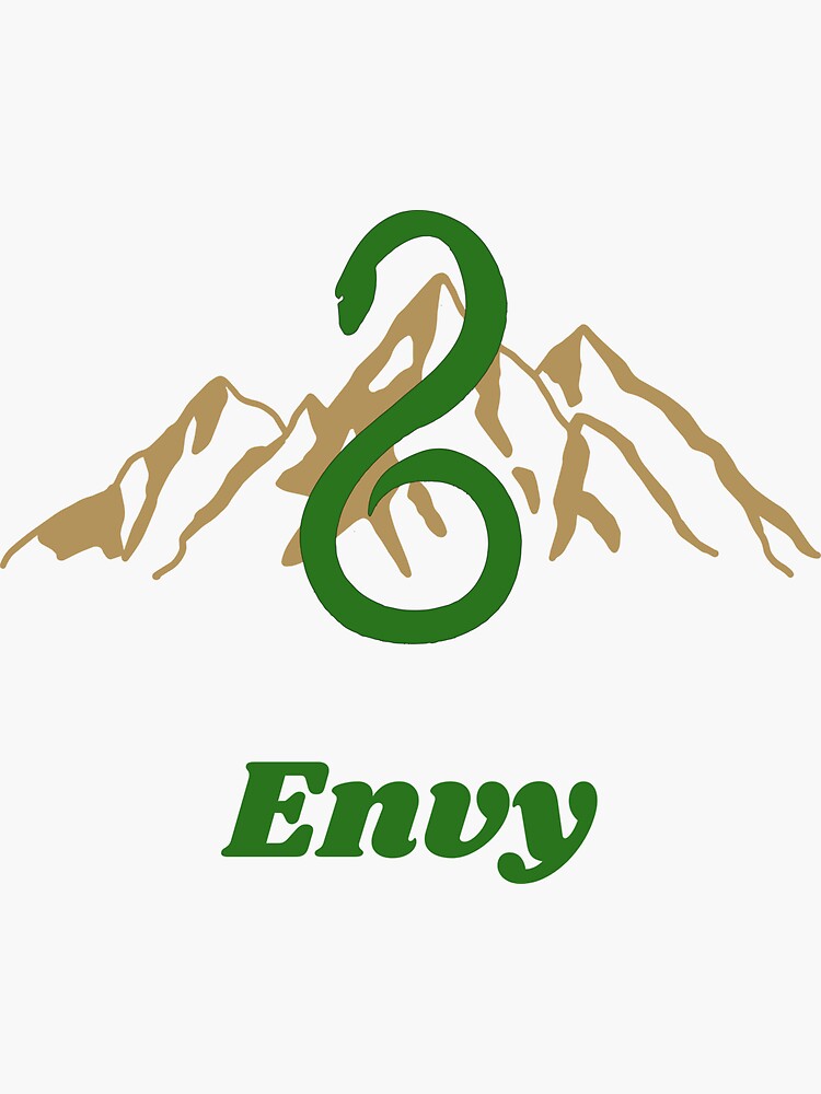 "Serpent sin of Envy inspired" Sticker for Sale by AllNeedsAnime ...