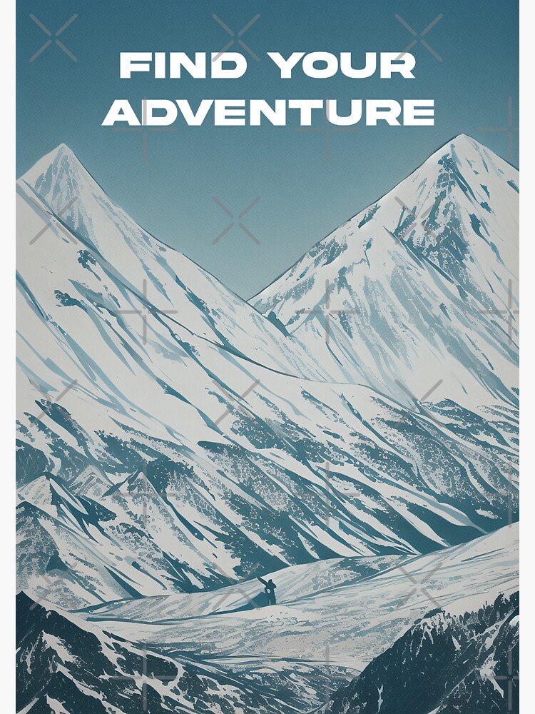 "Find Your Adventure!" Sticker for Sale by QuinnGinger | Redbubble