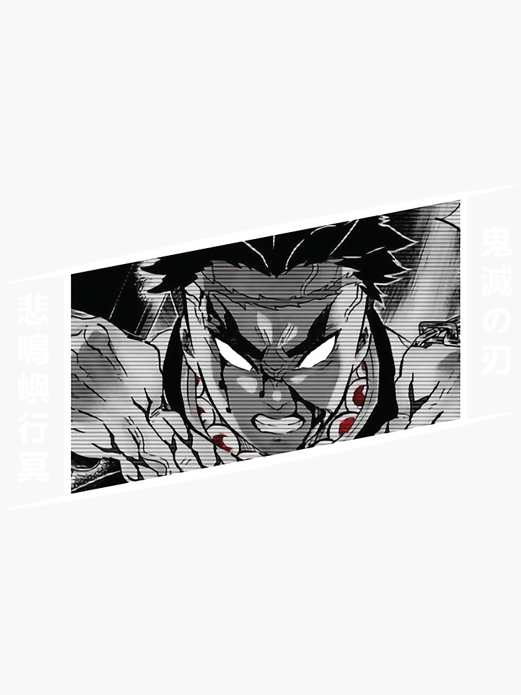 "Demon Hunter - Gy0mei Stone Hashira" Sticker for Sale by bfmstore203 ...