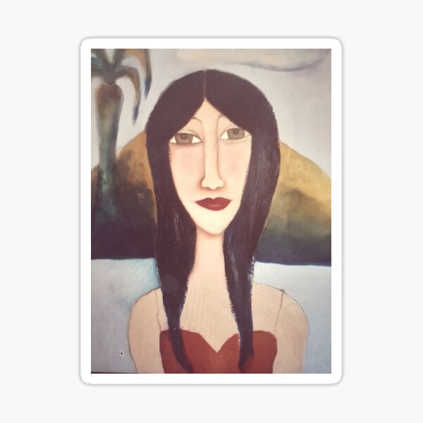 "Sarah" Sticker for Sale by KerrynFisk | Redbubble