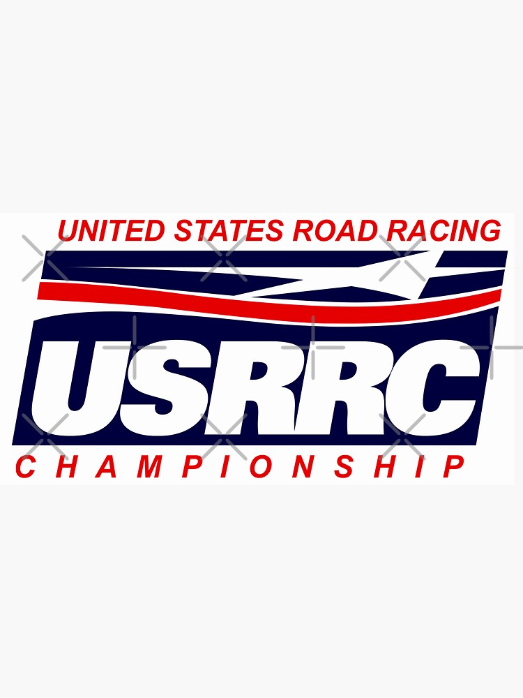 "United States Road Racing Championship - Classic Logo" Sticker for ...
