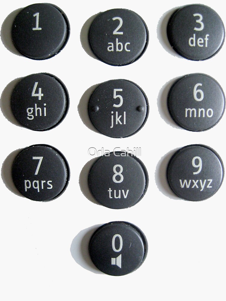 "Call Me" Sticker for Sale by orlacahill | Redbubble